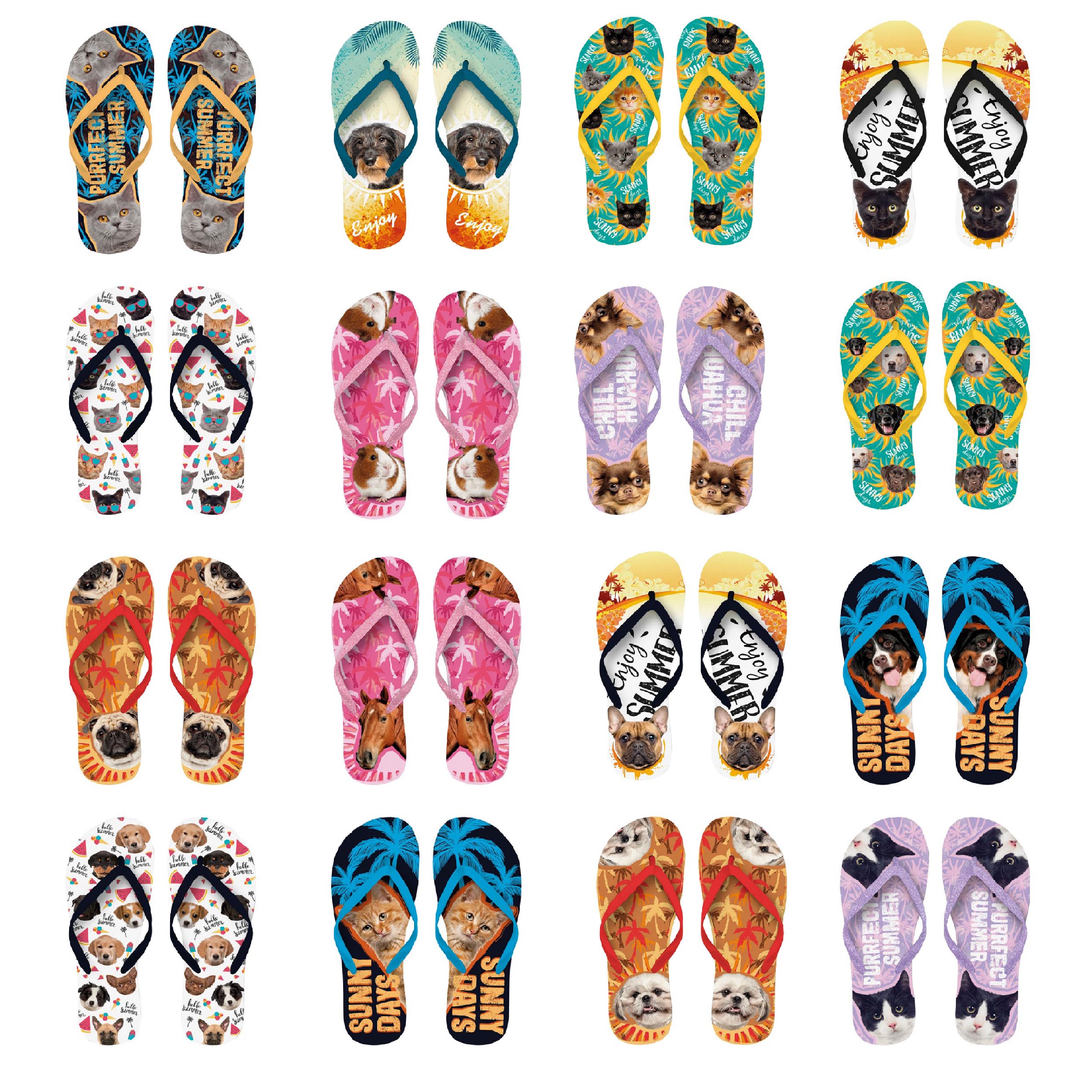 Pet Themed - Flip Flops for Humans ! - – Petlove.com.mt