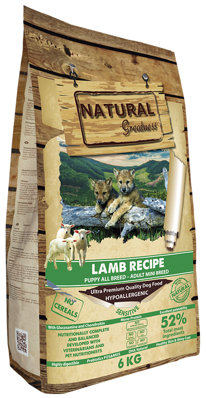 NATURAL GREATNESS LAMB RECIPE STARTER MINI – Petlove.com.mt