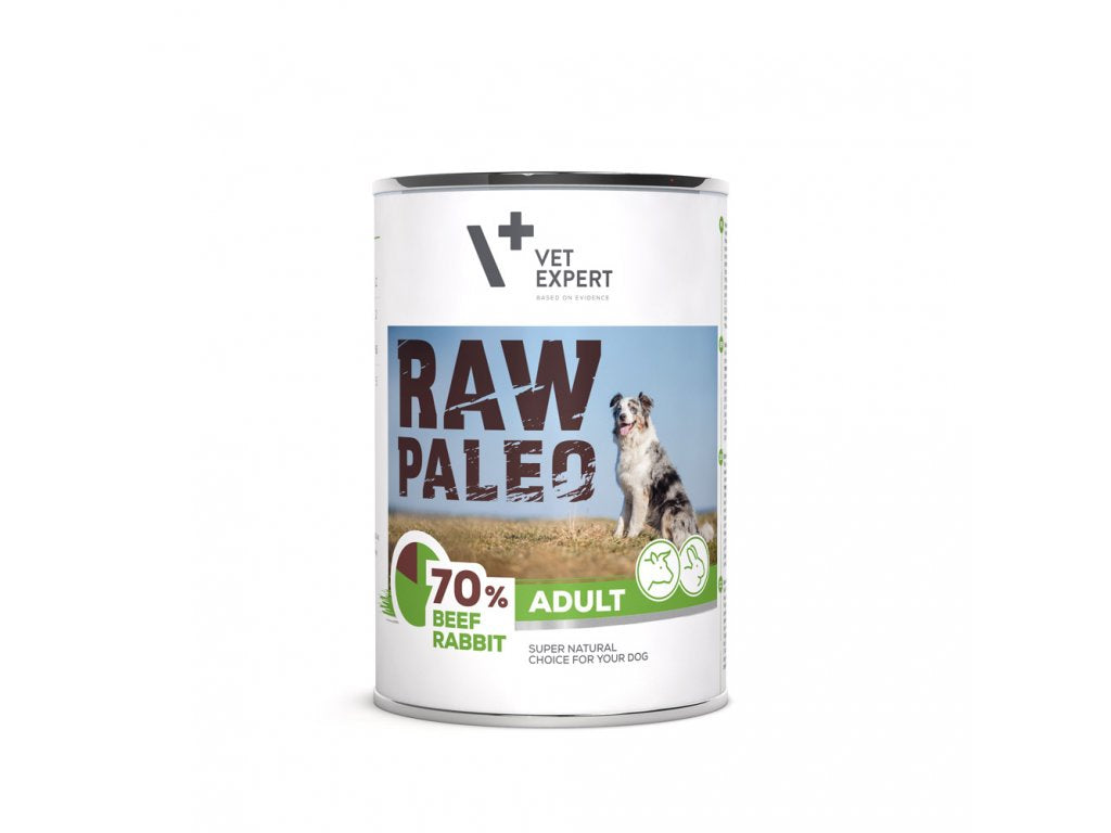RAW PALEO ADULT BEEF /RABBIT – Petlove.com.mt