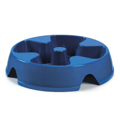 CONTROL BOWL Slow Feed Dish / Stop Brake Dog Pet Eating Food Too Fast ...